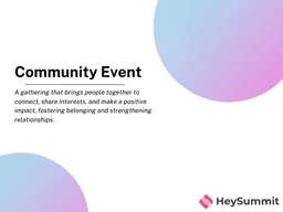 40 Fun Community Event Ideas to Make a Positive Impact on Your Community