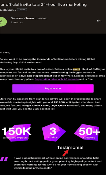 5+ Event Invitation Email Examples to Inspire Your Next Campaign